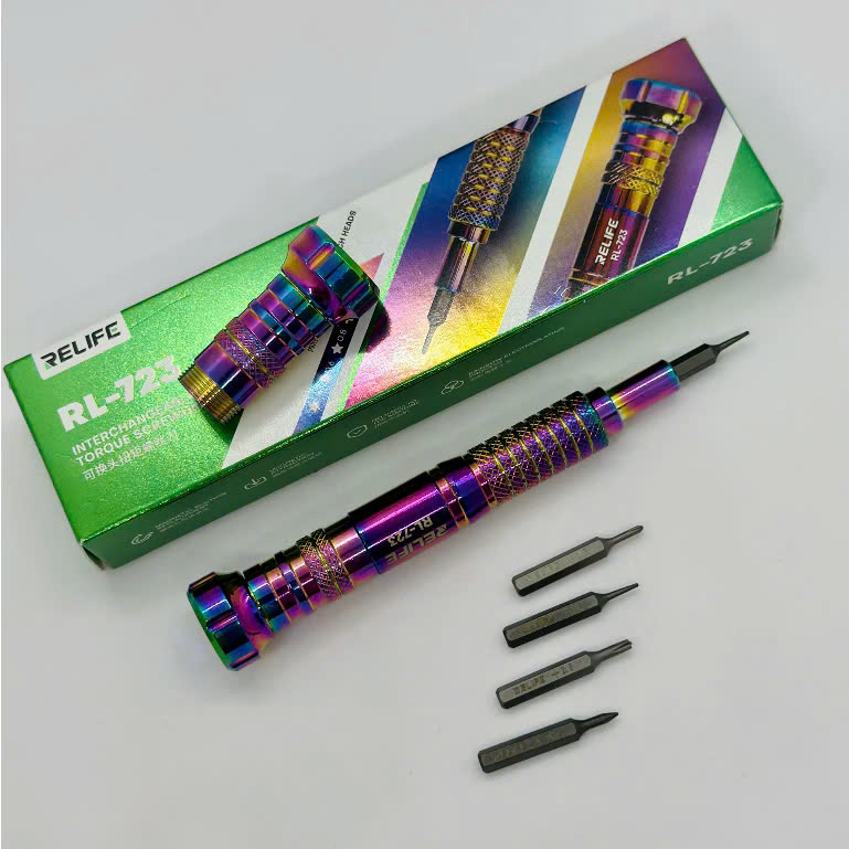 Tô Vít Relife RL-723 Hỗ Trợ Trượt Tránh Tổn Thương Máy 5 MŨI (3,4,5,6 Cạnh, 2 Tầng) | Táo Thẩm ...