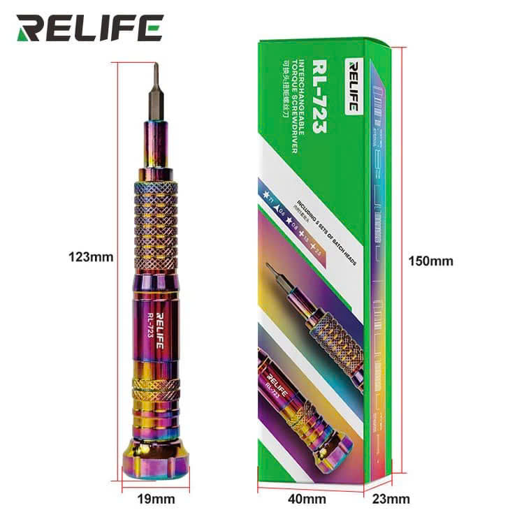 Tô Vít Relife RL-723 Hỗ Trợ Trượt Tránh Tổn Thương Máy 5 MŨI (3,4,5,6 Cạnh, 2 Tầng) | Táo Thẩm ...