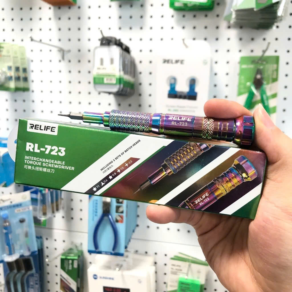 Tô Vít Relife RL-723 Hỗ Trợ Trượt Tránh Tổn Thương Máy 5 MŨI (3,4,5,6 Cạnh, 2 Tầng) | Táo Thẩm ...