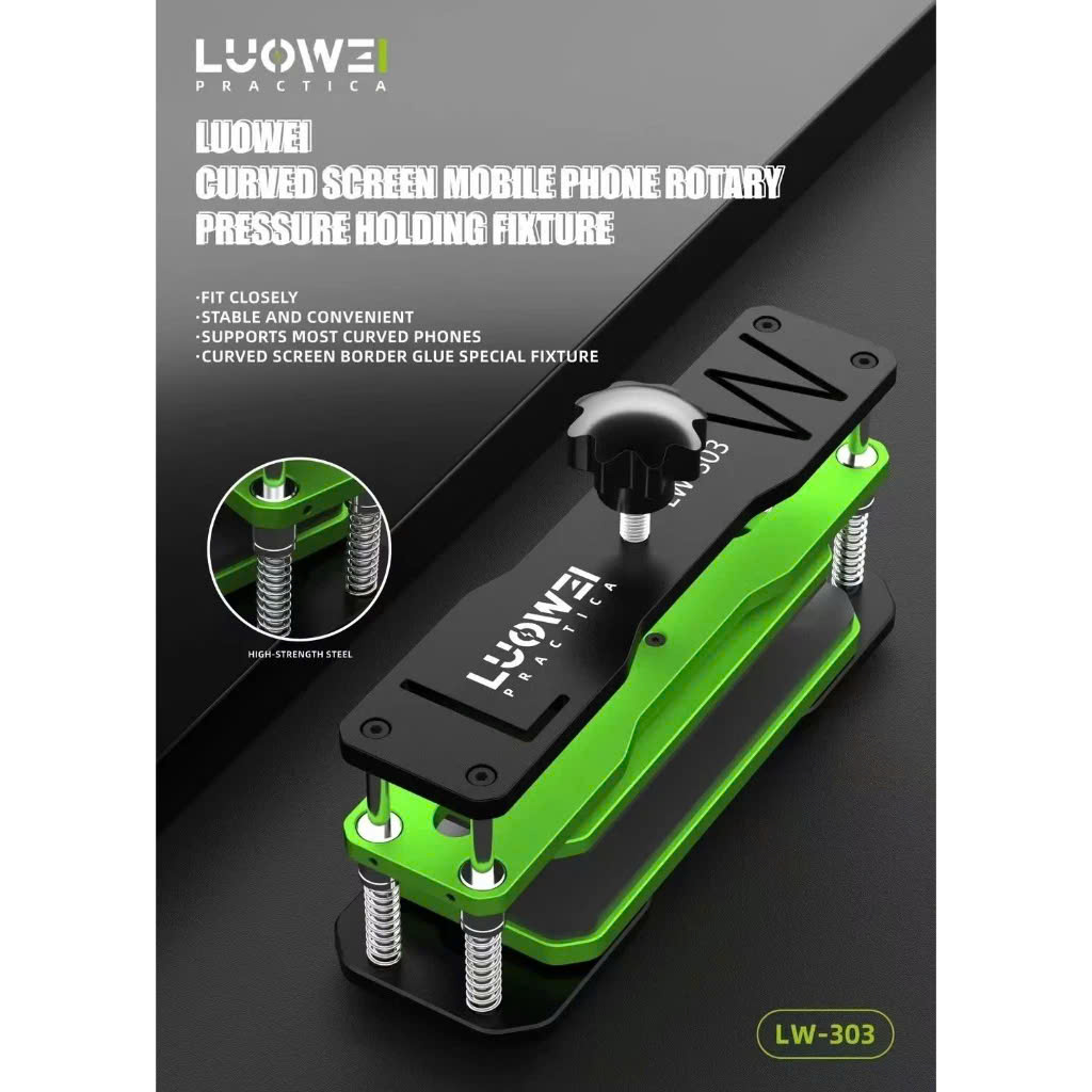 Kẹp Giữ Cố Định Dán Màn Hình, Lưng, Khung Viền Điện Thoại LUOWEI LW-303 | Táo Thẩm Tools - Táo ...