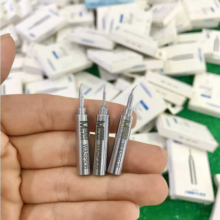 Mũi Hàn 936 Sắt Bền Chắc MaAnt WASP936 900M Series 936 Cong/Thẳng/Dao - Táo Thẩm Tools Cung cấp ...