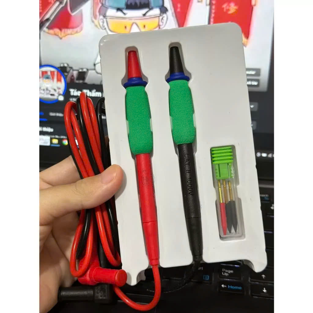 Que đo đồng hồ MaAnt - P22A ,4 đầu kim ( loại thay đầu kim được ) 1000V | Táo Thẩm Tools - Táo ...