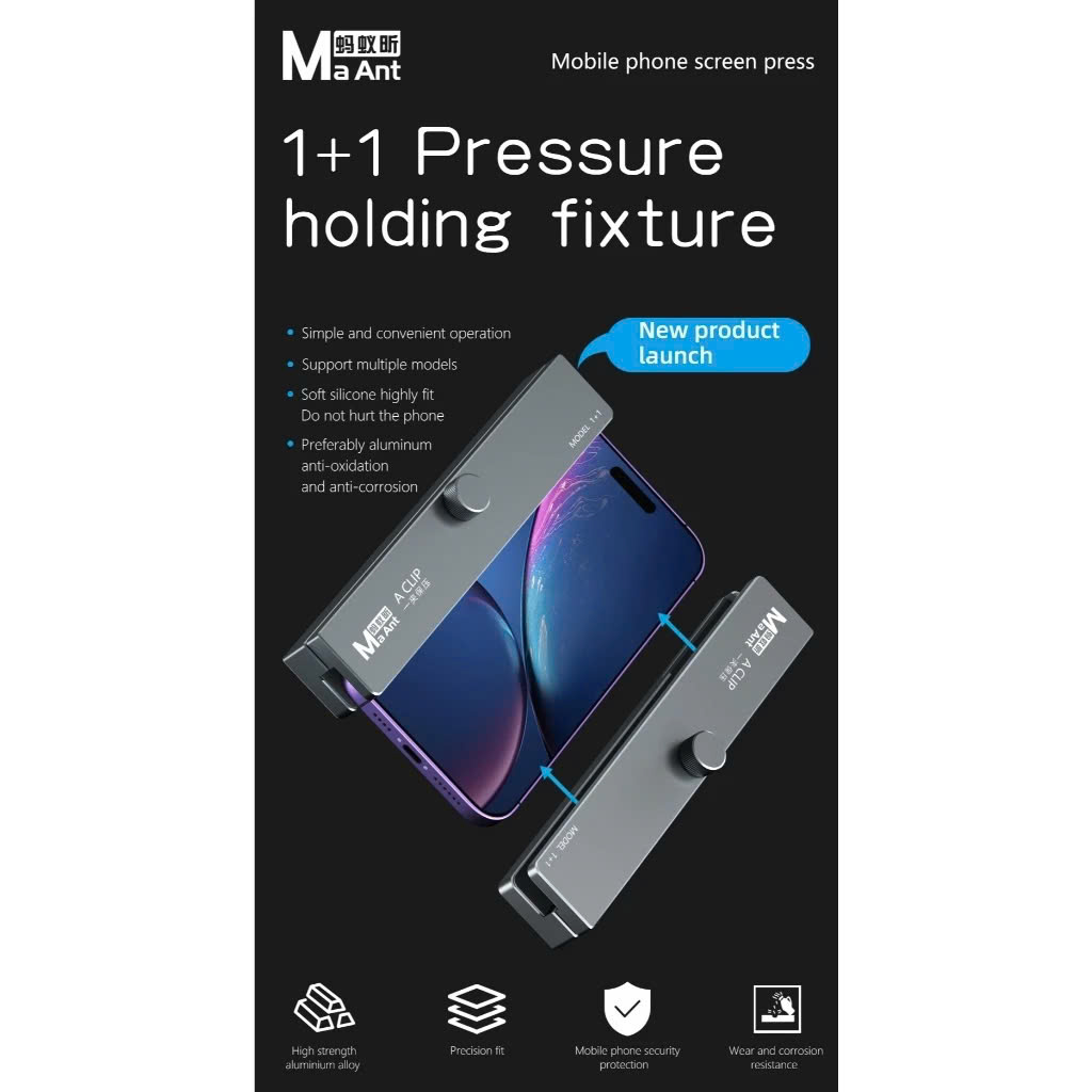 Bộ Kẹp Giữ Cố Định Điện Thoại Sau Sửa Chữa MaAnt MODEL 1+1 | Táo Thẩm Tools - Táo Thẩm Tools ...