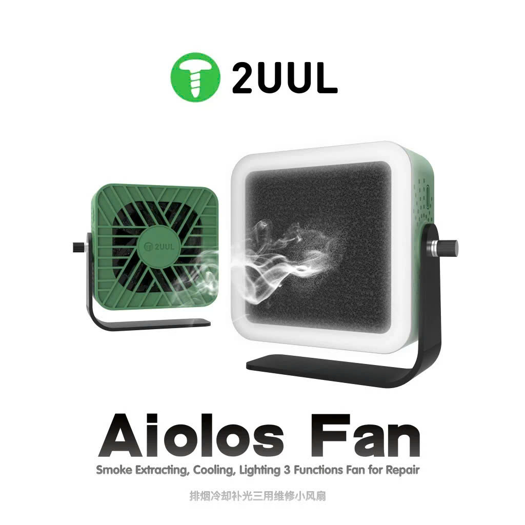 Quạt Đa Năng 3in1 2UUL Chiếu Sáng, Hút Khói, Làm Mát Main Aiolos Fan ...